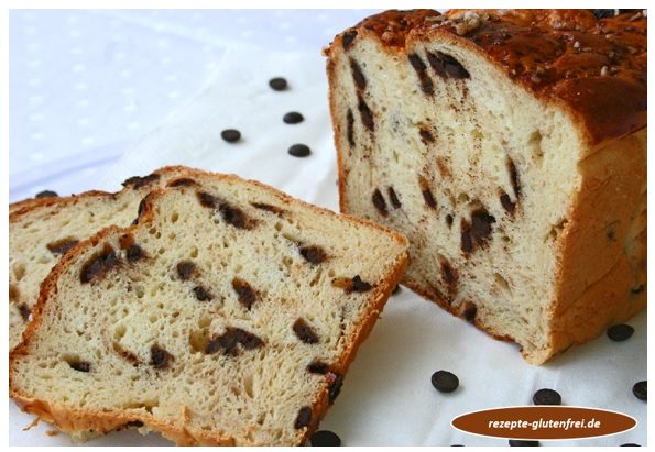 Süßes Hefebrot / Rosinenbrot - Tanja`s glutenfreies Kochbuch